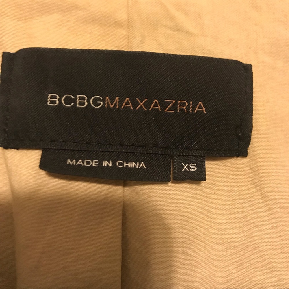 Bcbg Womens 100% Leather Jacket - Gem